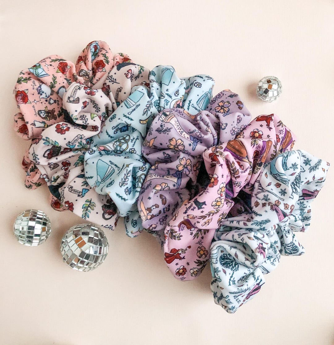 Princess Scrunchie | Scrunchies for Girls | Hair Scrunchie | Swim ...