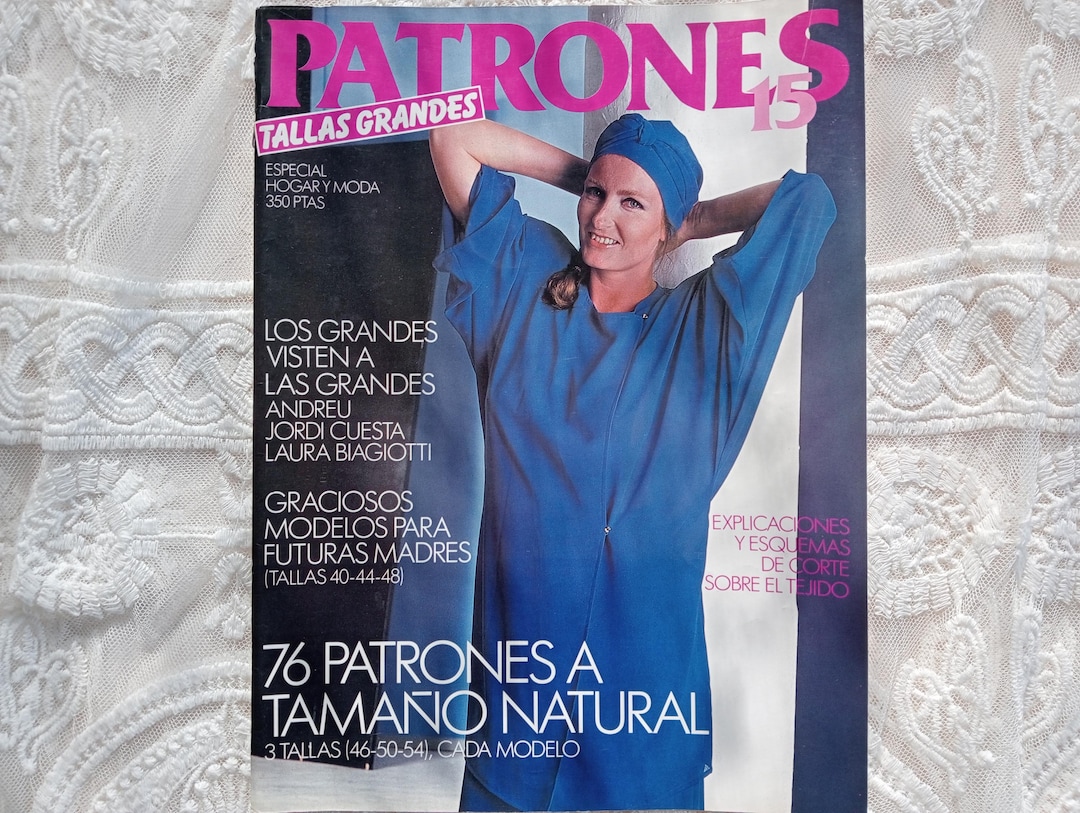 Patrones Magazine No. 15 – Large Sizes, Fashion Magazine, Sewing ...
