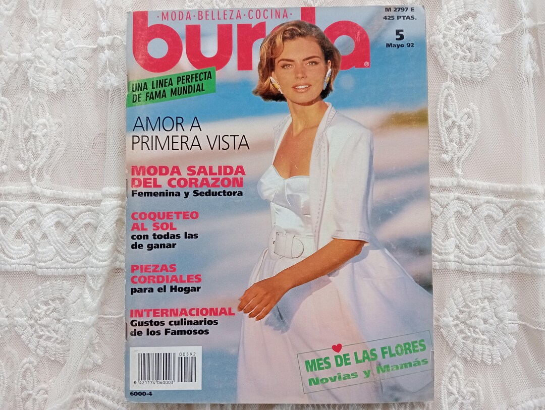 Burda Moden Magazine 5/92, Burda Magazine, Burda Patterns, Sewing ...