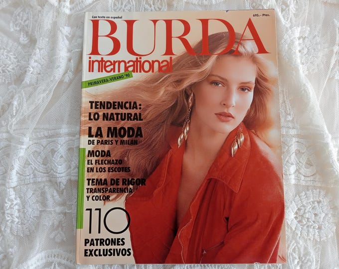 Burda International – Spring-summer 90, Burda Magazine, Burda Fashion ...