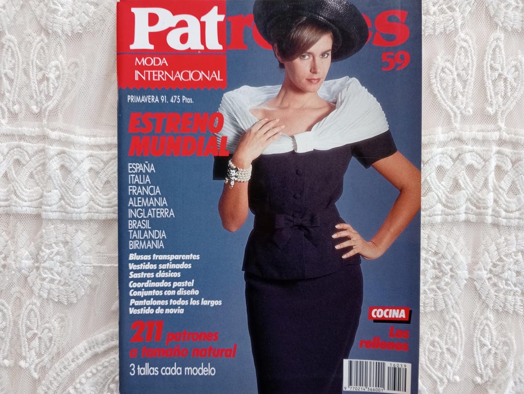 Patrones Magazine – International Fashion, Fashion Magazine, Sewing ...