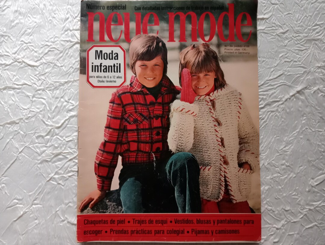 Neue Mode Special Children's Fashion - 6 to 12 Years - Autumn/winter ...