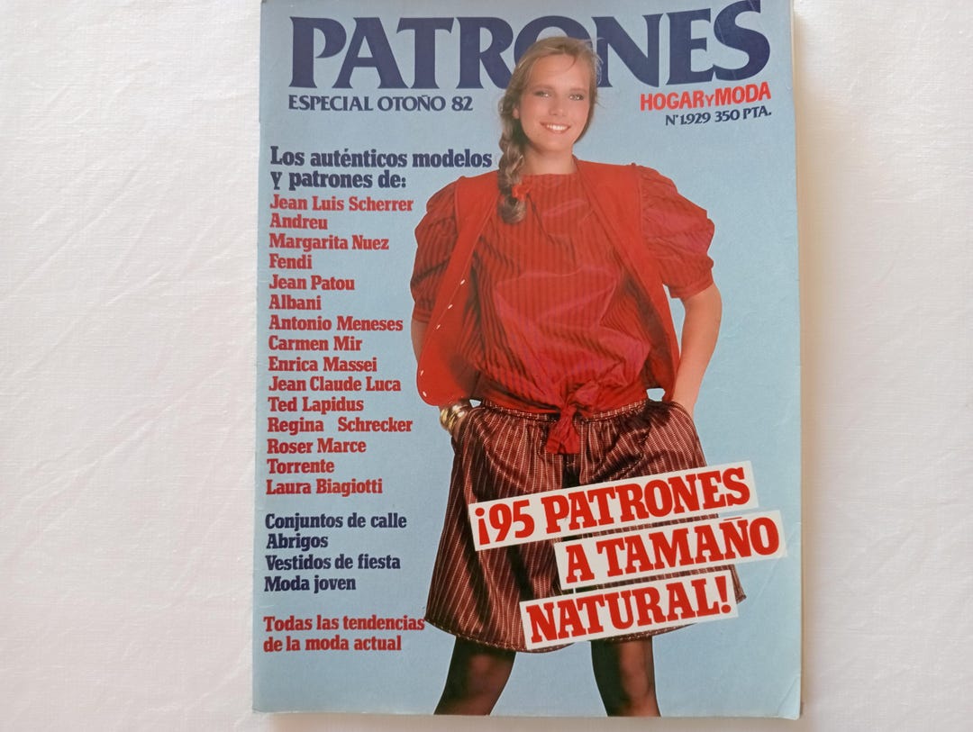 Patrones Magazine No. 1929 - Special Autumn '82, Fashion Magazine ...