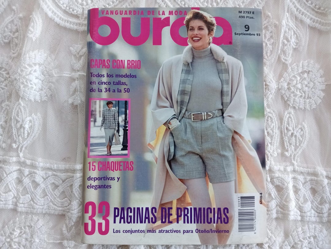 Burda Moden Magazine 9/93, Burda Magazine, Burda Patterns, Burda Sewing ...