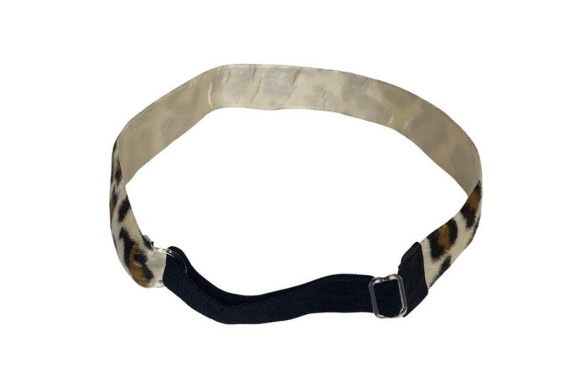 Cheetah Print Adjustable Headband - Etsy