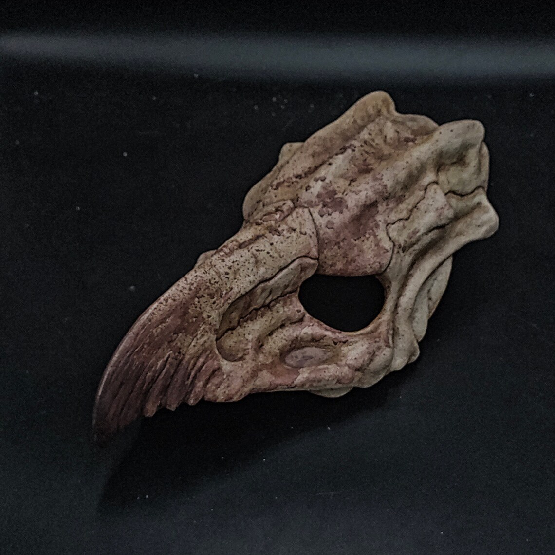 READY TO SHIP Griffon Skull, Half Mask, Dragon, Raven, Crow, Burning ...