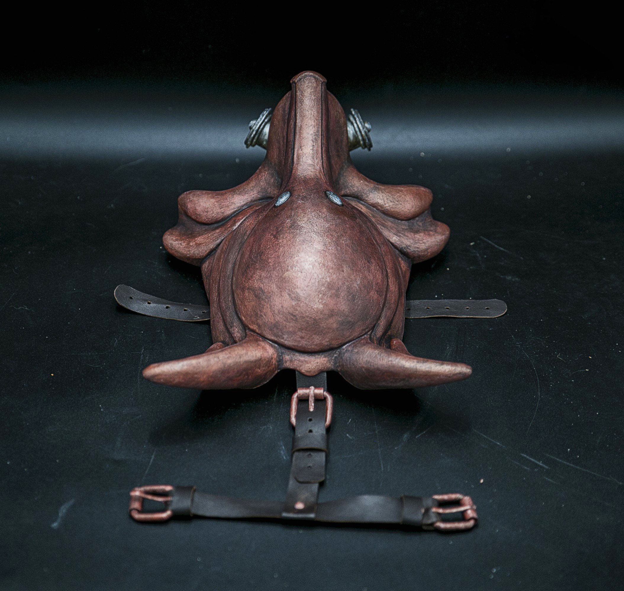 MADE TO ORDER Steampunk Fox Mask, Scavenger, Traveller, Larp ...