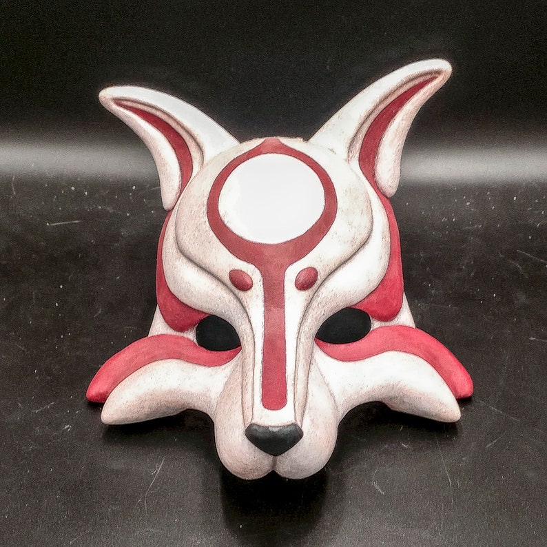 MADE TO ORDER Kitsune Fox Yokai Japanese Spirit Geisha Larp Folk Demon ...