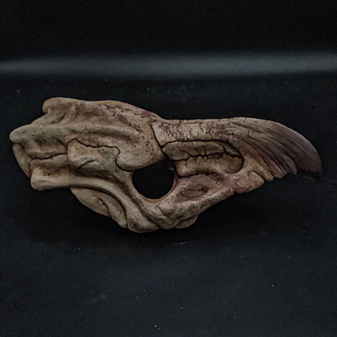 READY TO SHIP Griffon Skull, Half Mask, Dragon, Raven, Crow, Burning ...