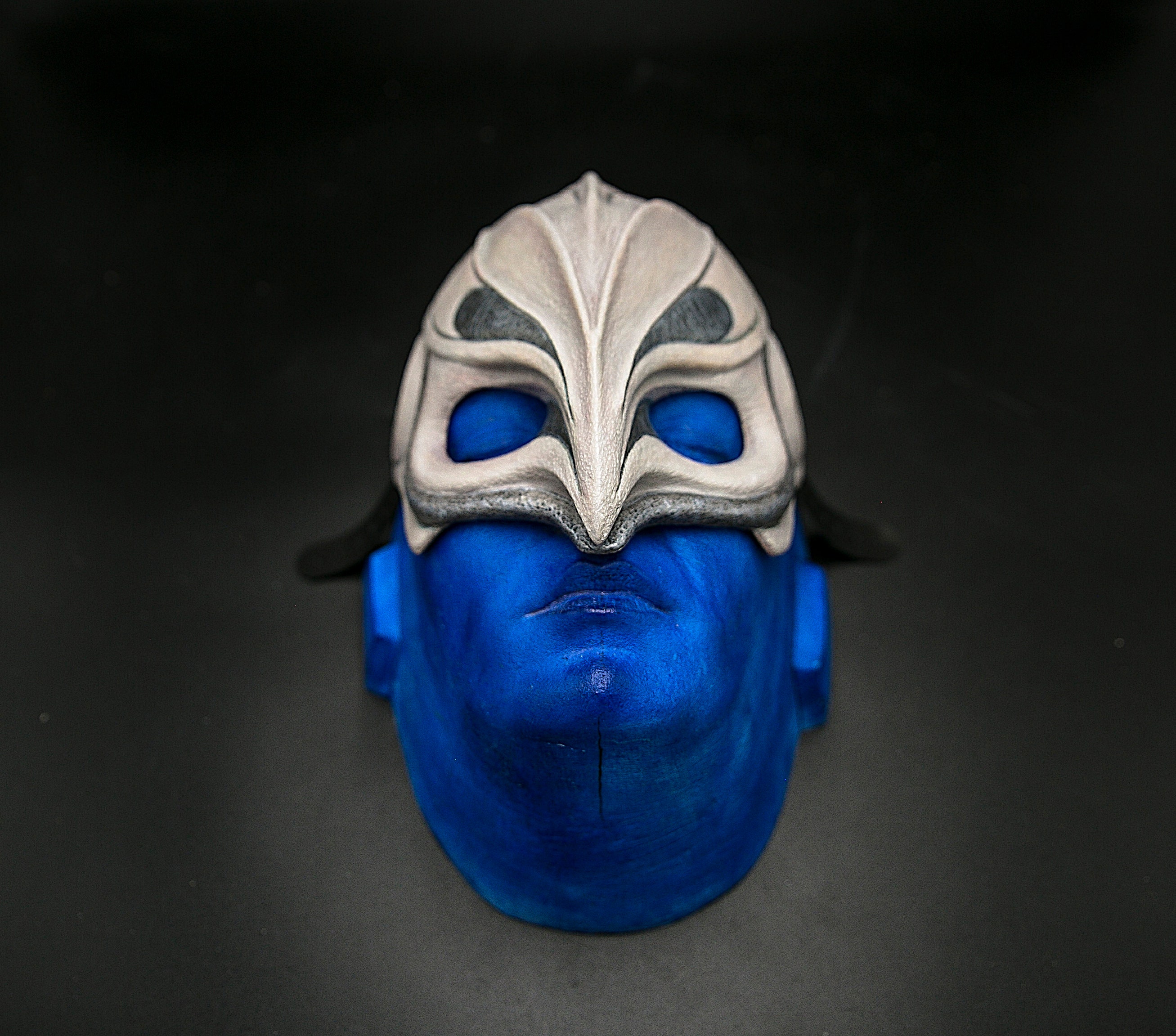 MADE TO ORDER Harpy Mask, Kunoichi, Ninja, Assassin, Barn Owl, Larp ...