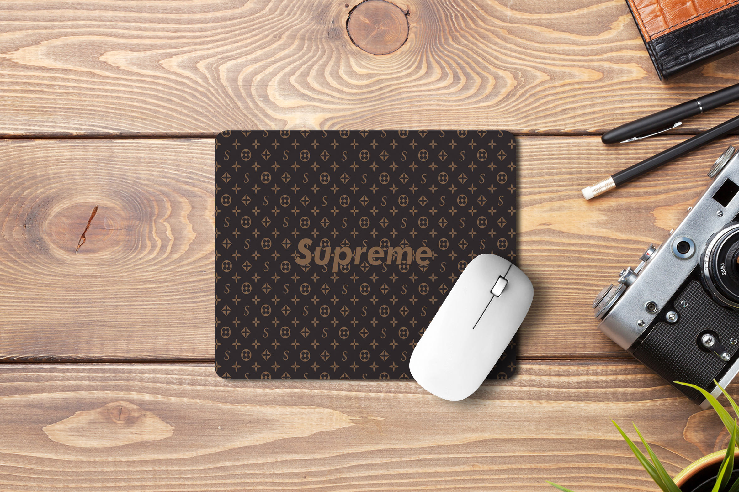 Supreme Mouse Mat Stylish MouseMat Stone Mouse Pad Office | Etsy