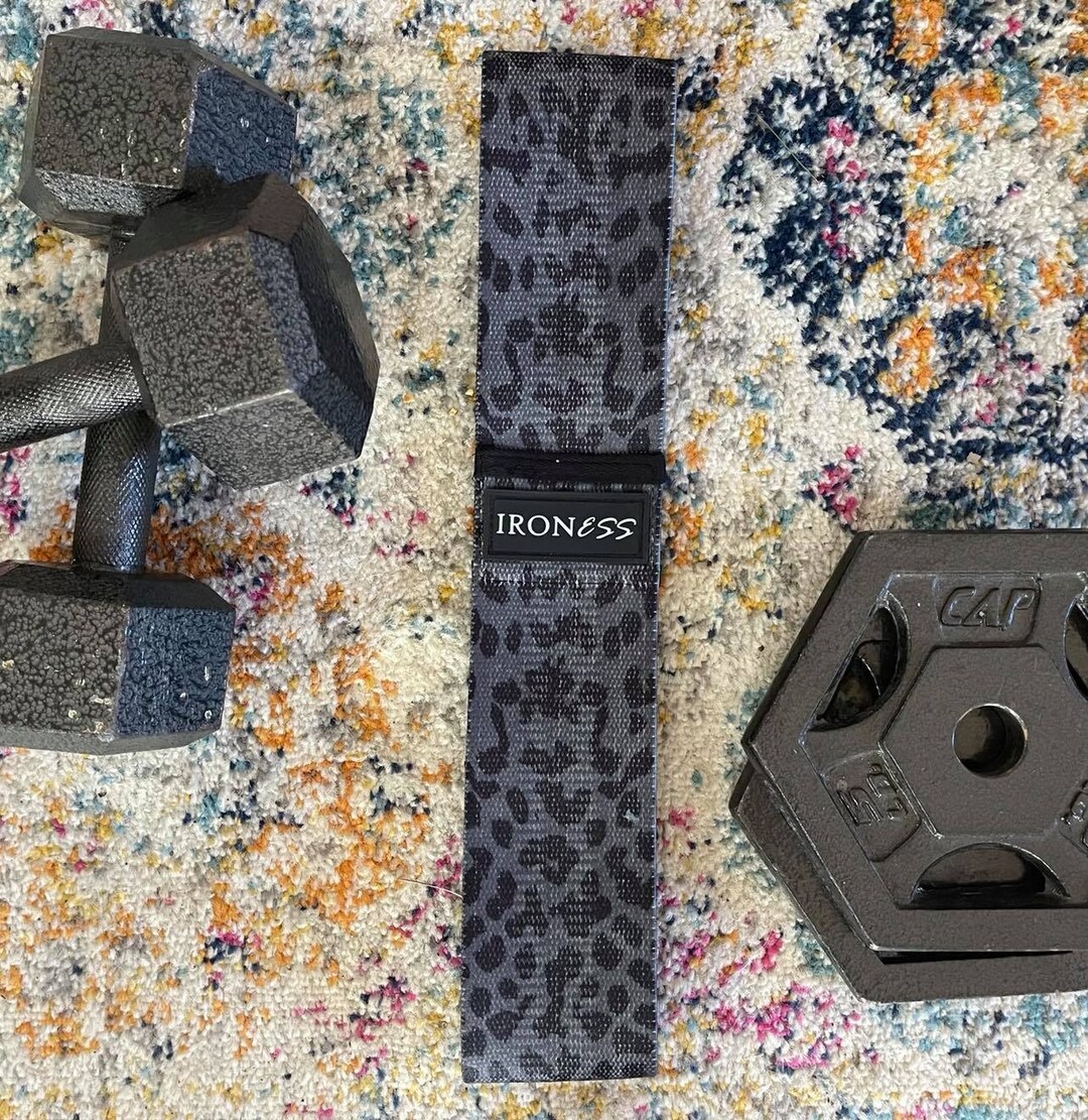 Gray Leopard Band - Etsy