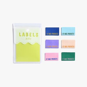 It Has Pockets Multipack 6 Sew-in Labels by Kylie and the Machine KATM ...