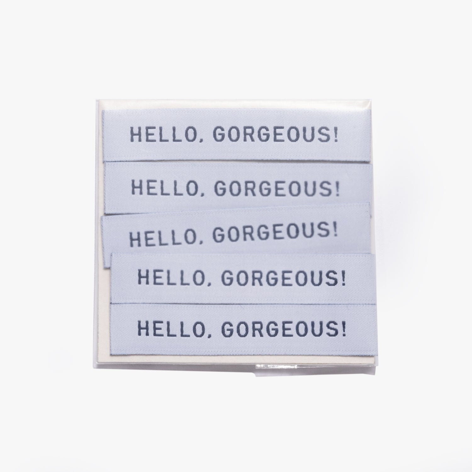 Hello Gorgeous Sew-in Labels by Kylie and the Machine KATM - Etsy