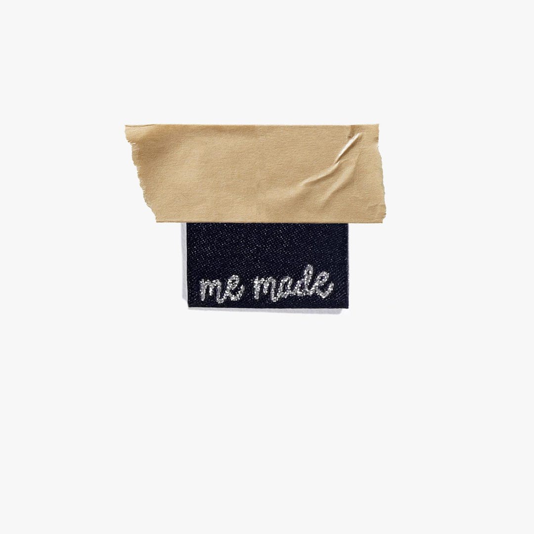 The 'me Made' Side Seam Labels | 6 Sew-in Labels - Etsy