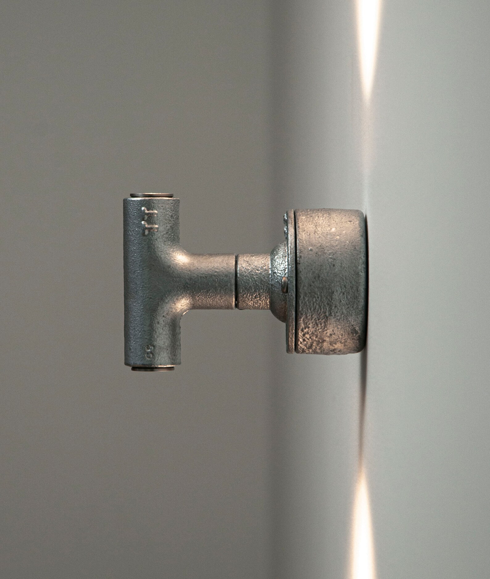 Industrial Wall Light Conduit Tee Steampunk Lighting Sophisticated ...