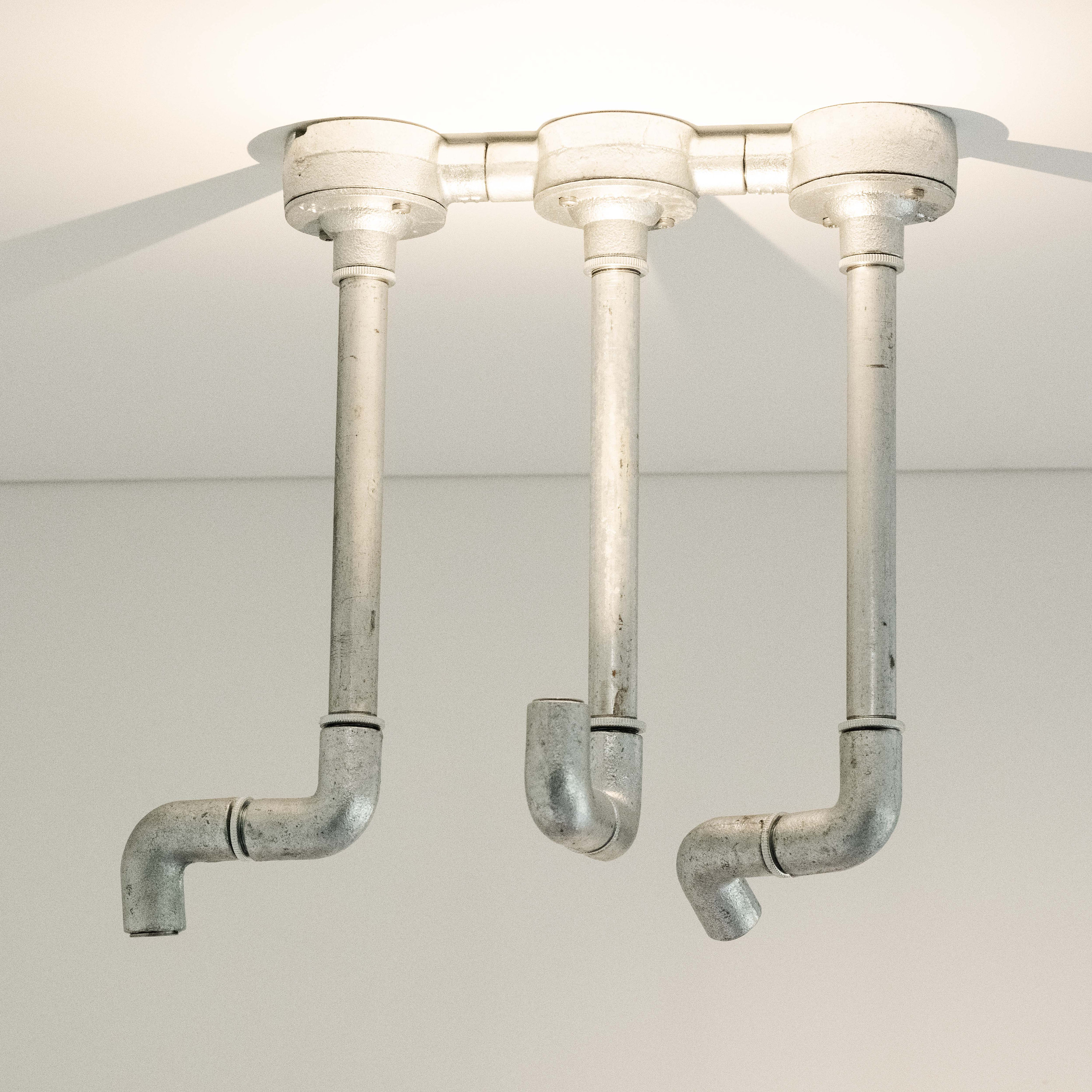 Industrial Spotlight 3 Way Conduit Spots. Adjustable Lights for ...