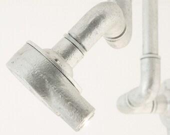 Industrial Wall Light Drop Tee Sophisticated Conduit Lighting - Etsy