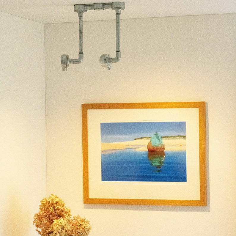 Industrial Spotlight Conduit Box Spot Double. 2 Way Adjustable ...