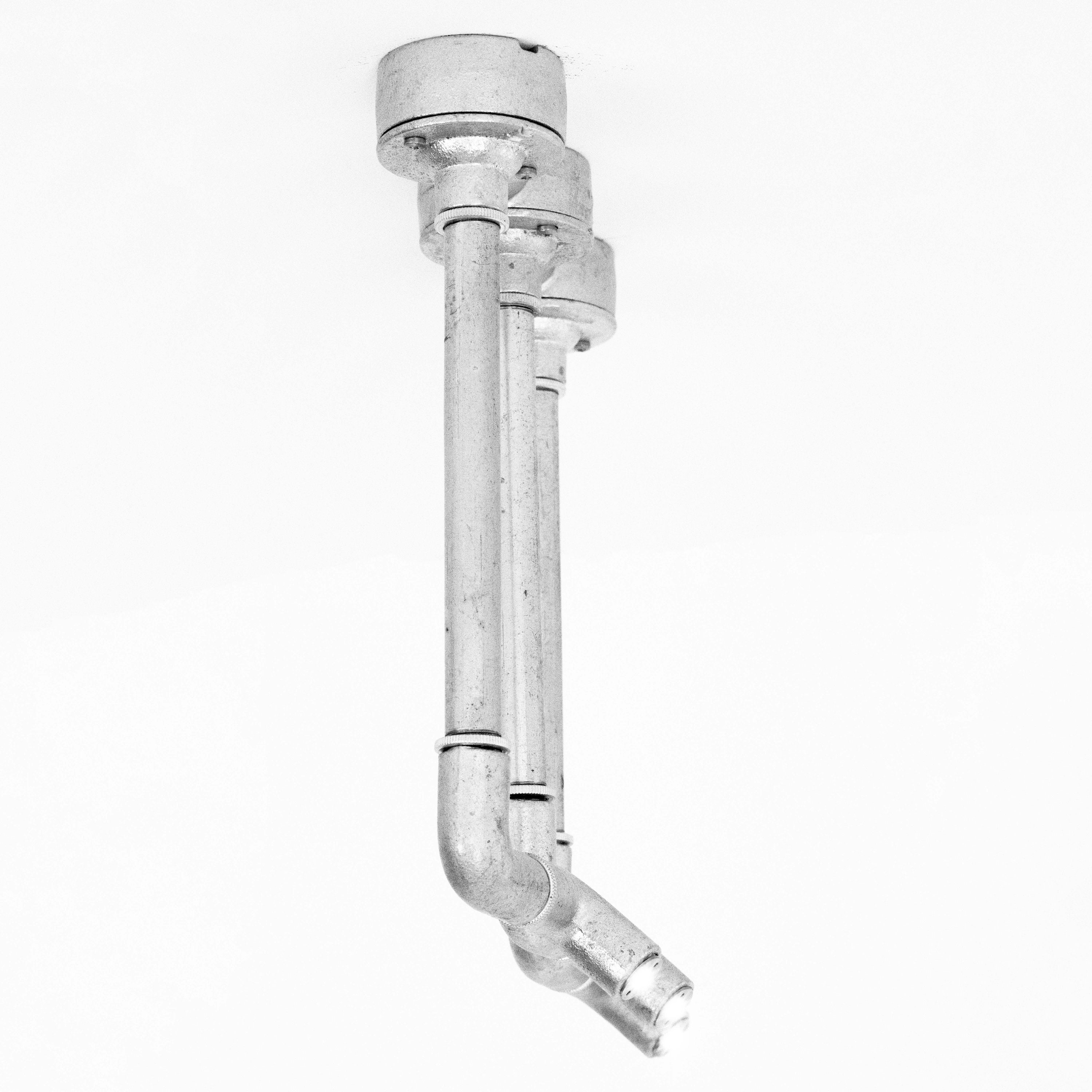 Industrial Spotlight 3 Way Conduit Spots. Adjustable Lights for ...