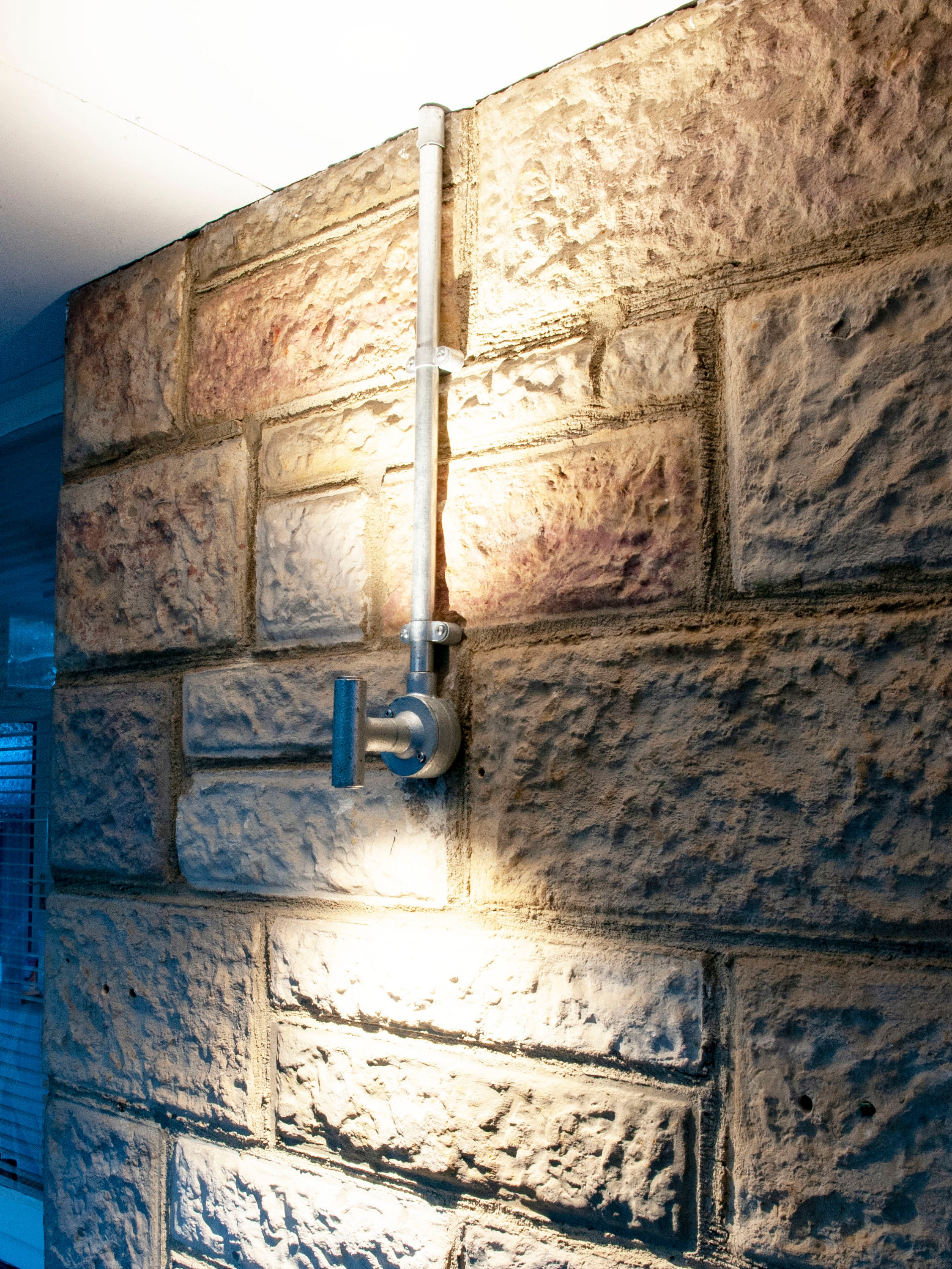 Industrial Wall Light Drop Tee Sophisticated Conduit Lighting Steampunk ...