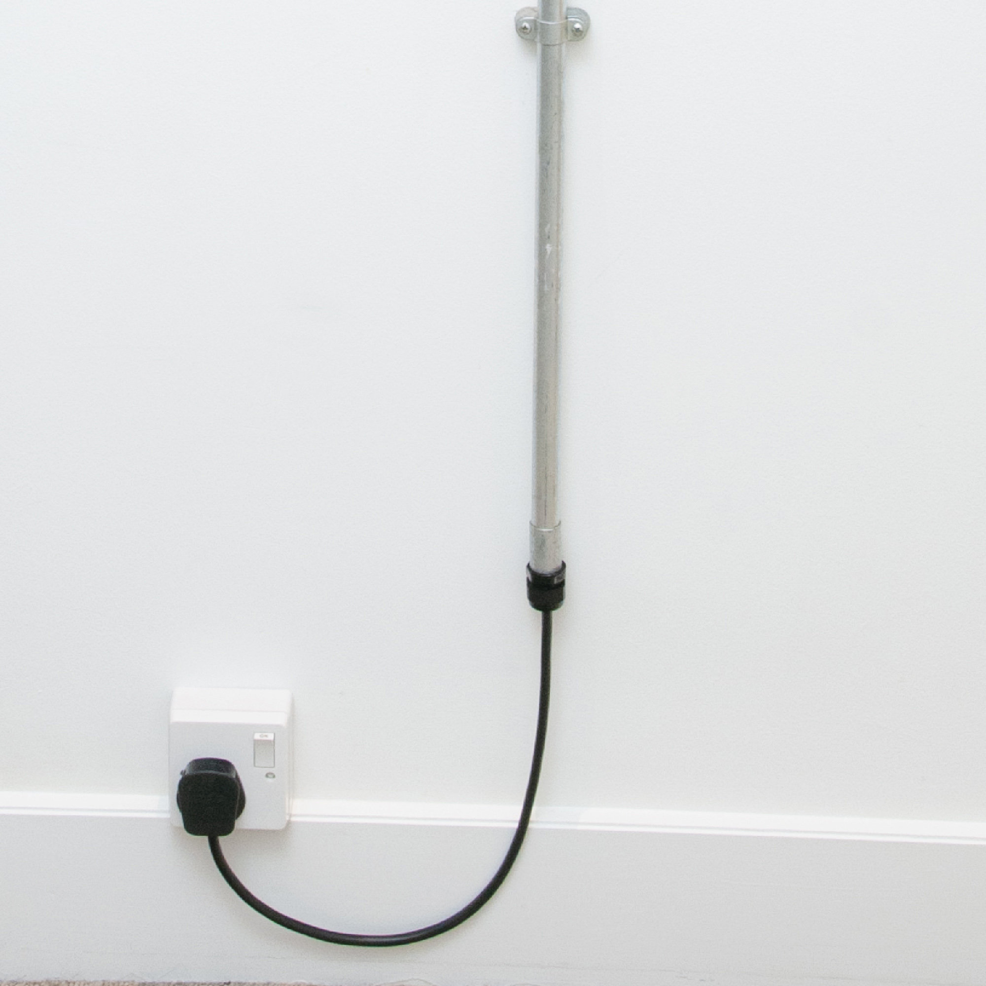 Plug in Wall Sconce Conduit Bi-elbow Industrial Lamp. DIY Lighting ...