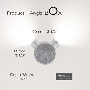 Conduit Lighting -angle Box- Statement Lighting Fixtures in a Modern ...