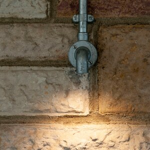 Industrial Wall Light Drop Elbow Sophisticated Conduit Lighting ...