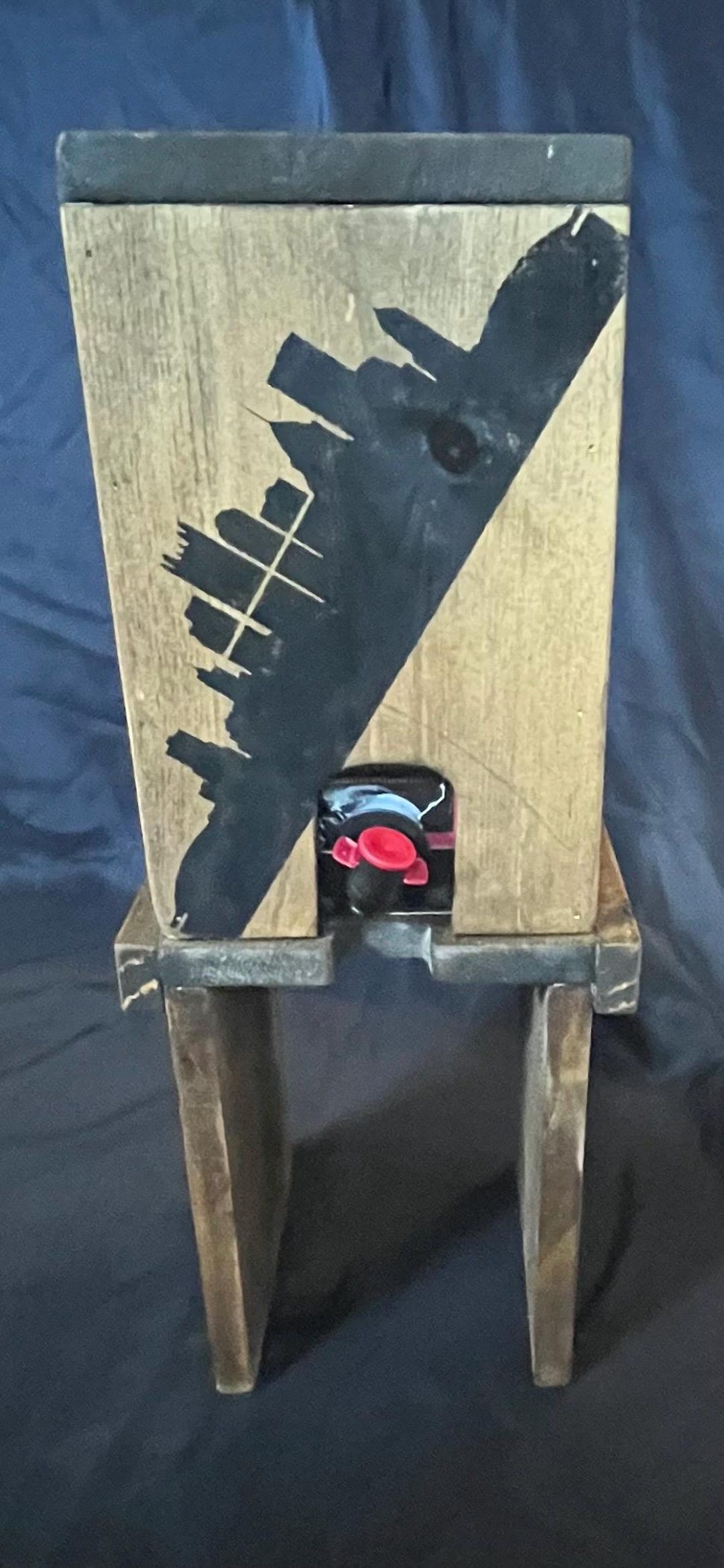 Box Wine Cover With Stand - Etsy