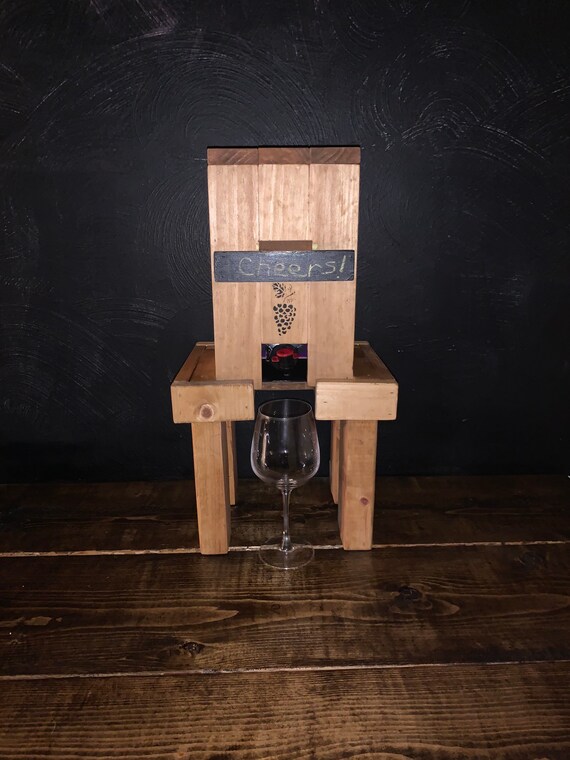 Box Wine Cover With Stand | Etsy
