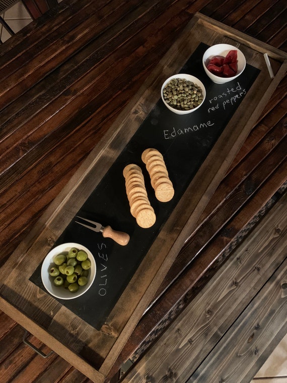 Chalkboard Charcuterie Board - Etsy