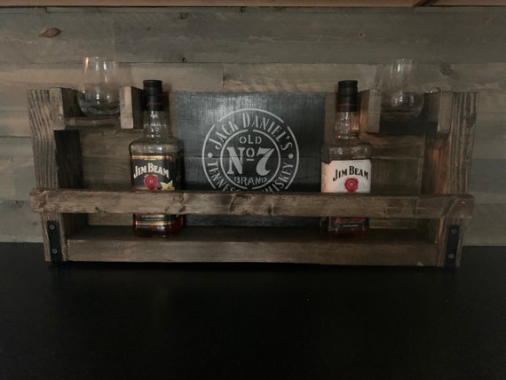 Whiskey Shelf | Etsy