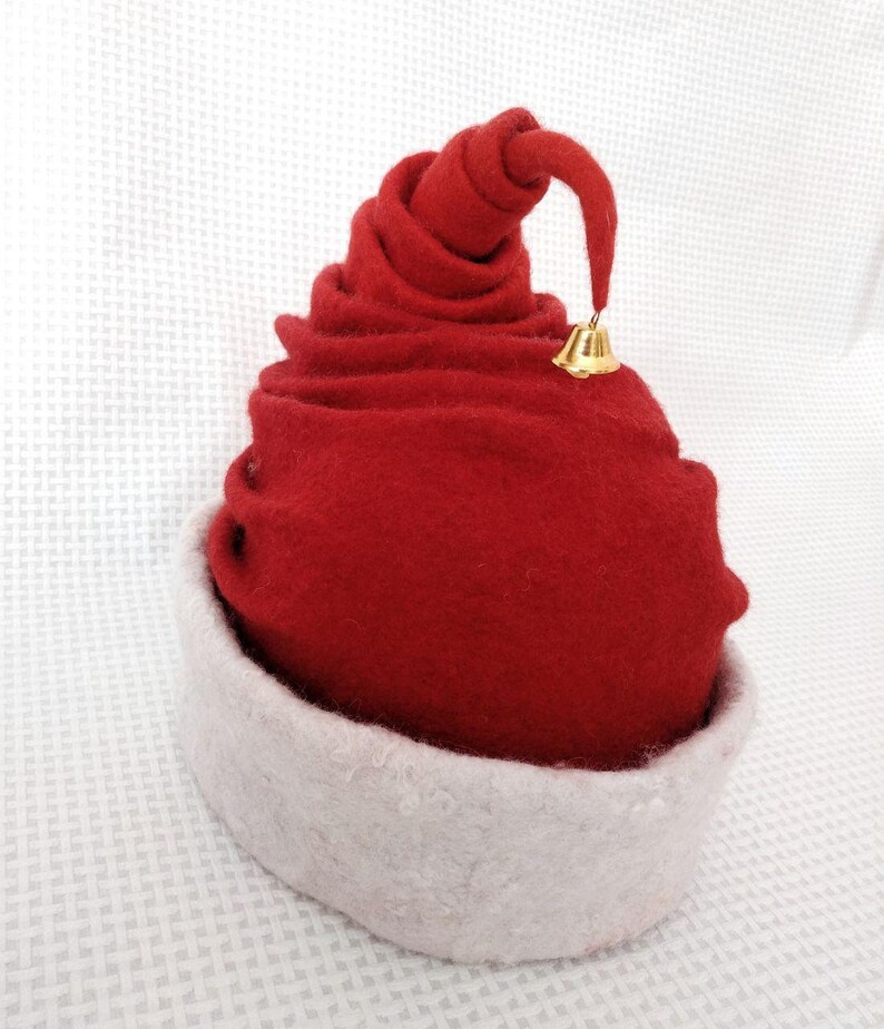 Santa Hat, Fur Hat, Shiny Santa Hat, Santa Hat Santa Costume Christmas ...
