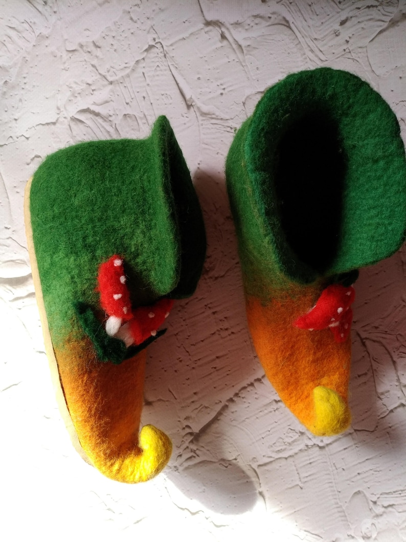 Fairy witch shoes dwarf shoes elf shoes mushroom shoes | Etsy