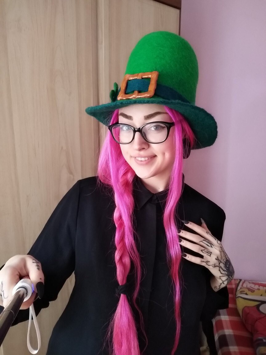 Leprechaun Hatwizard Hat Fantasy Hat. Cosplay Hat.festival | Etsy