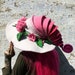 Witch Hat Wizard Hat, Wool Flower Hat Halloween Costume, Spring Hat ...