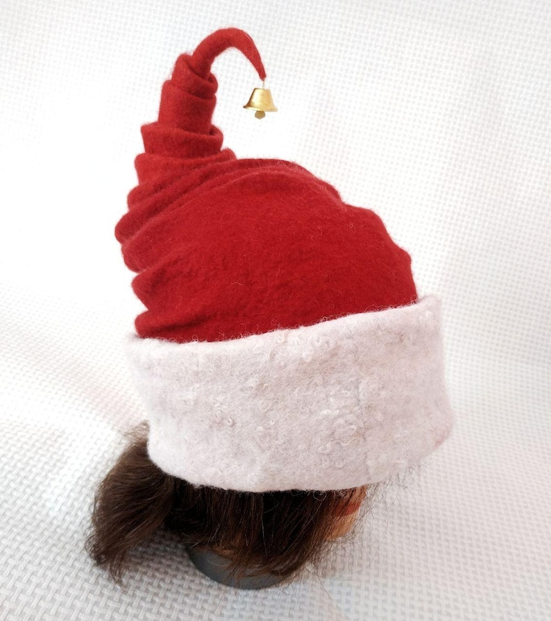 Santa Hat, Fur Hat, Shiny Santa Hat, Santa Hat Santa Costume Christmas ...