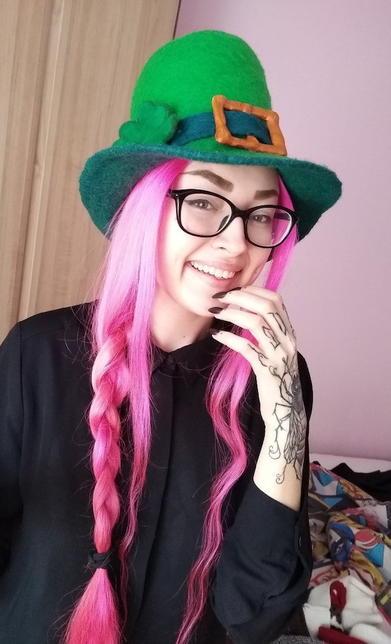 Leprechaun Hatwizard Hat Fantasy Hat. Cosplay Hat.festival | Etsy