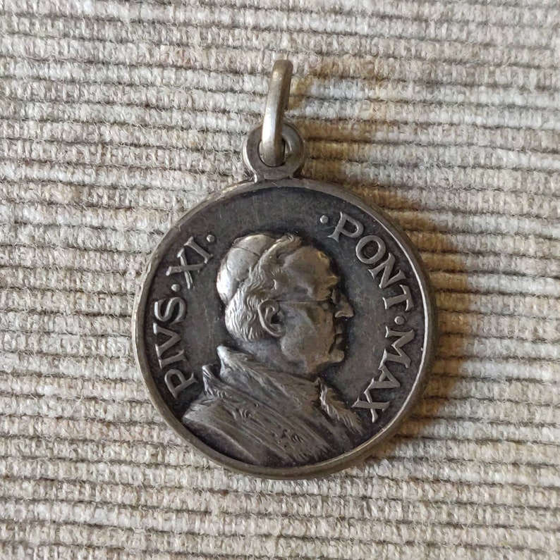 Medaglia Pius XI Pont. Max - Piazza Di S. Pietro Roma - Etsy
