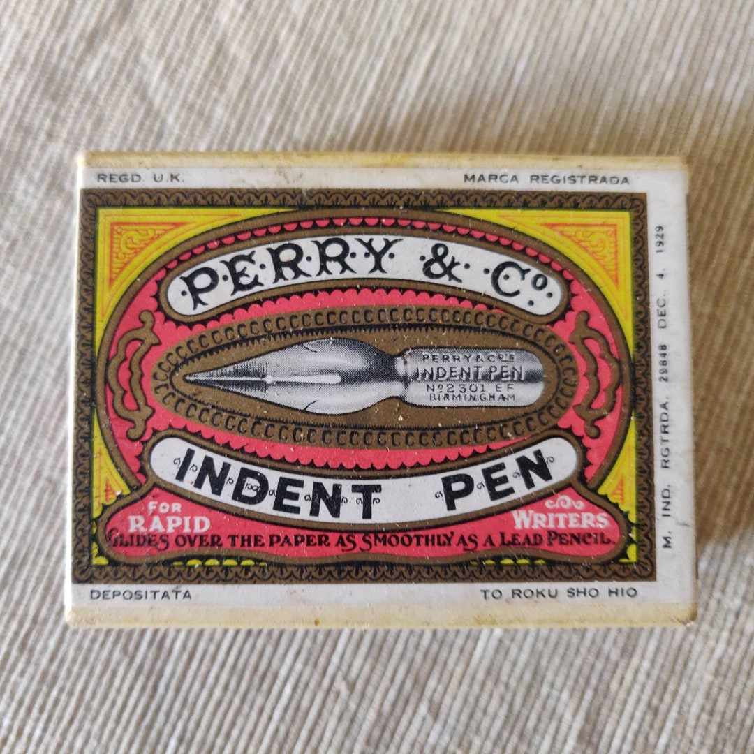 Perry & Co. NEW Vintage Nib Box - Etsy