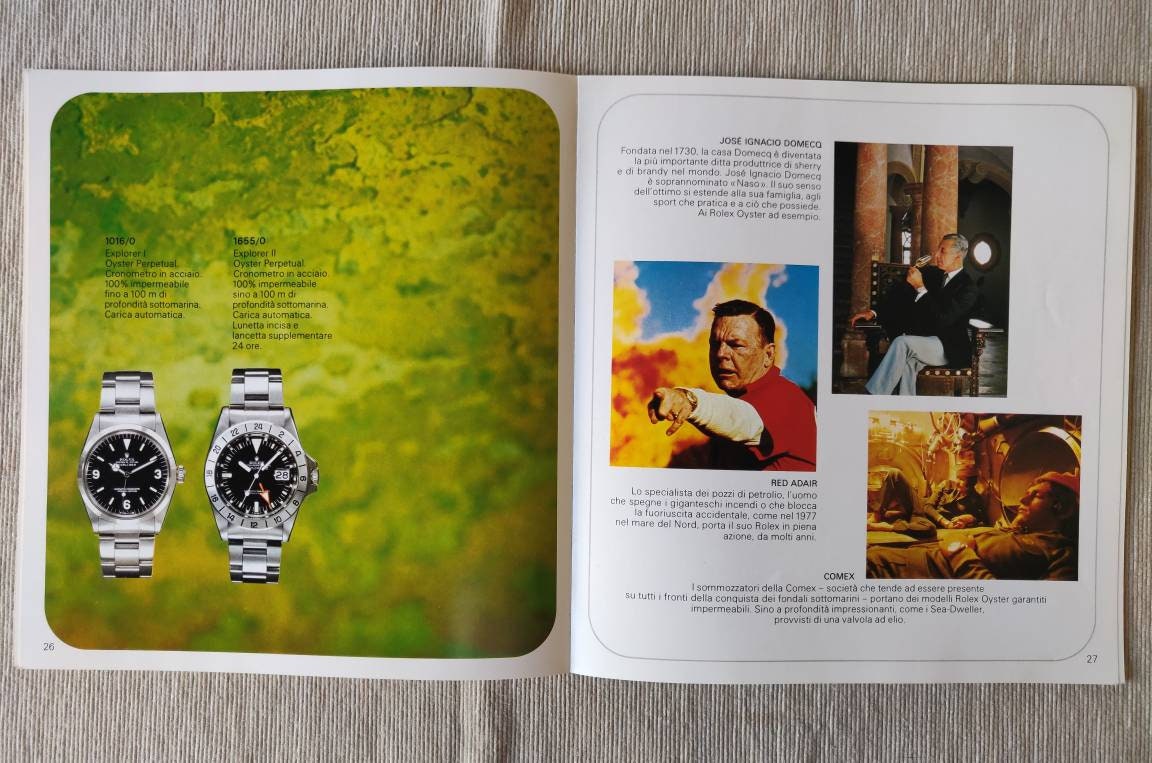 Catalogo Rolex Oyster Vintage del 1977 - Etsy España
