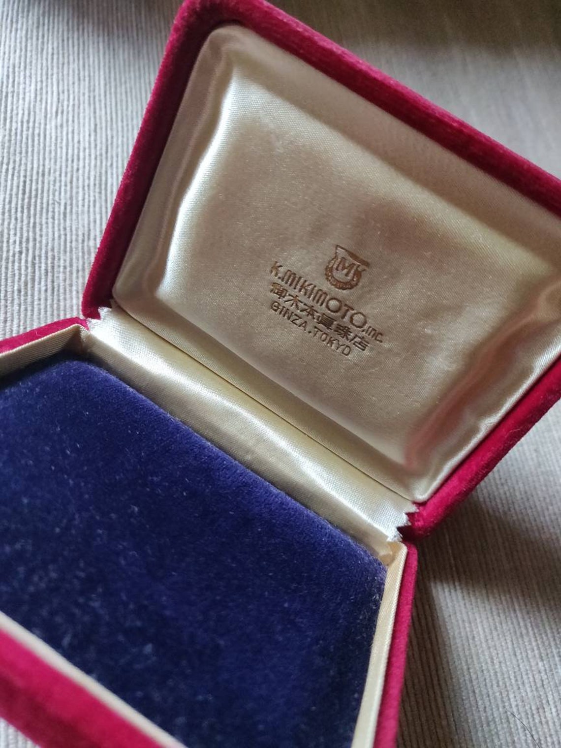 K. MIKIMOTO Scatola/box Vintage Japan - Etsy UK