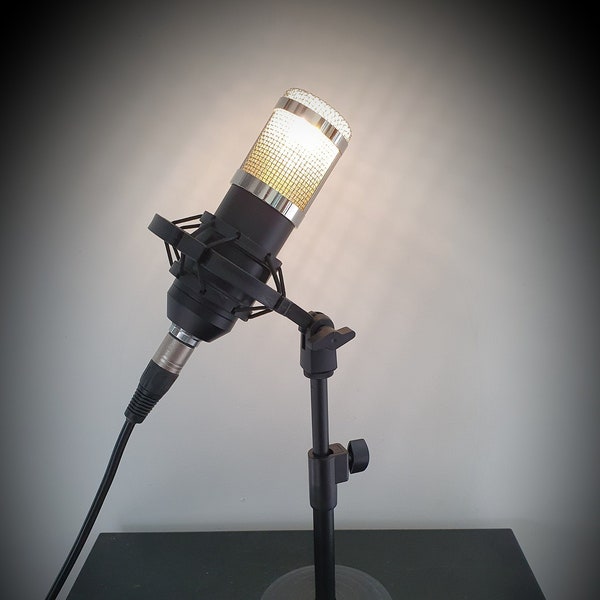 Microphone Lamp - Etsy