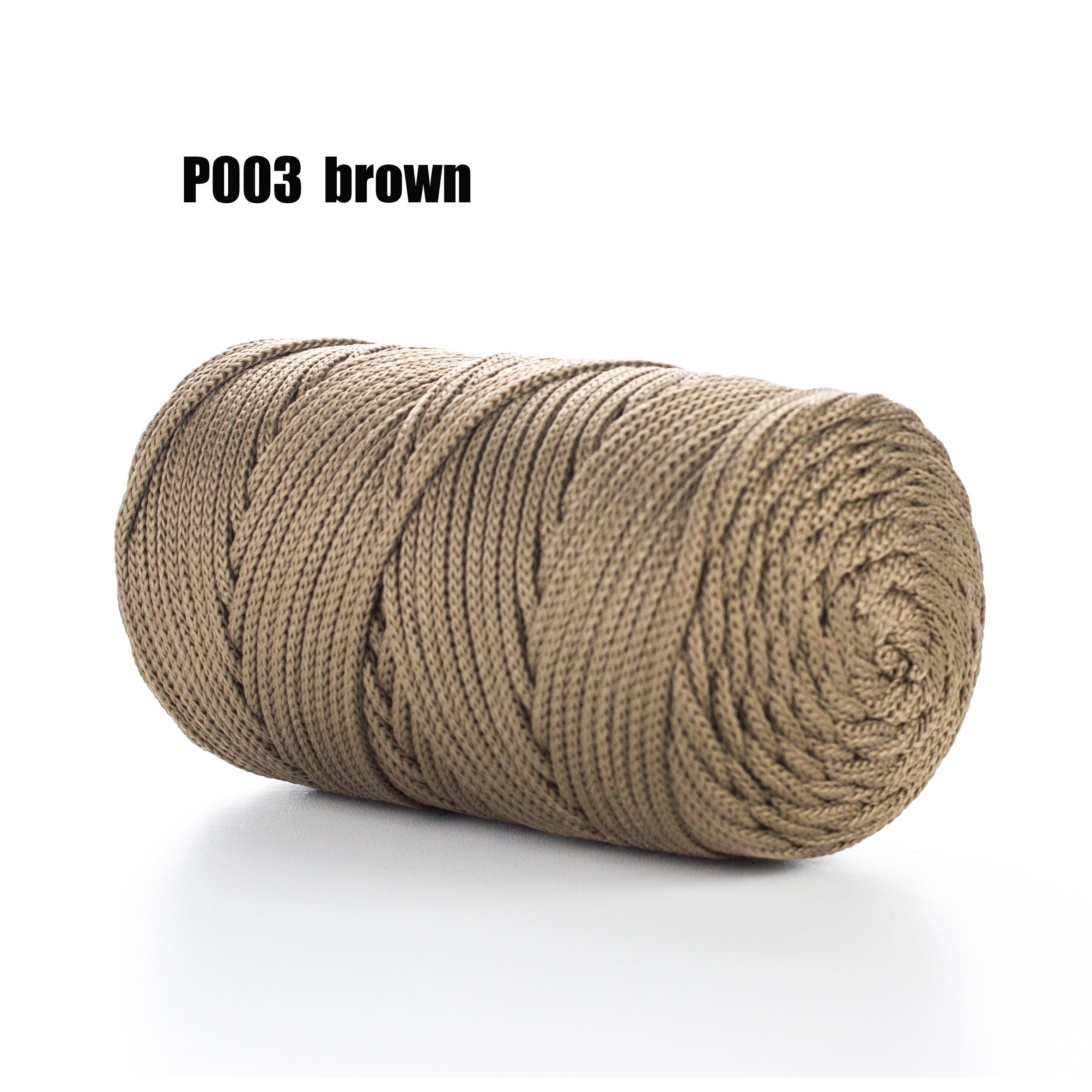 Polyester Cord for Crochet and Macrame. Macrame Cord 3 Mm. - Etsy