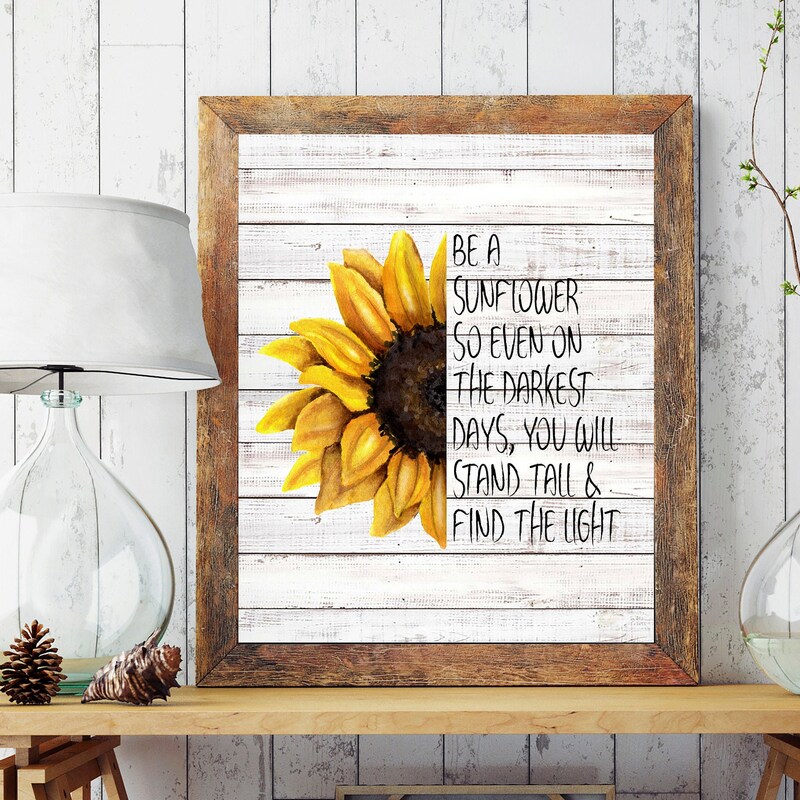 Sunflower Reminder - Etsy