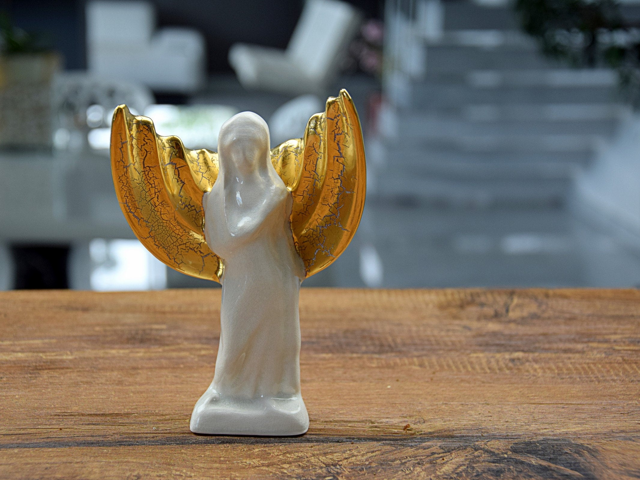 Guardian Angel, Family Altar, Home Protection Angel, Angel Sculpture ...