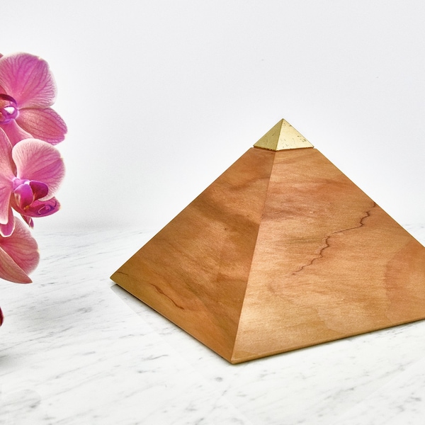 Wood Pyramid - Etsy