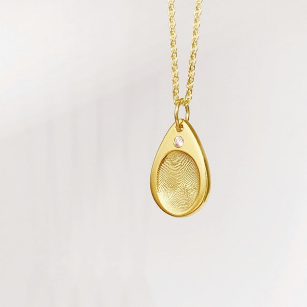 Water Drop Necklace - Etsy