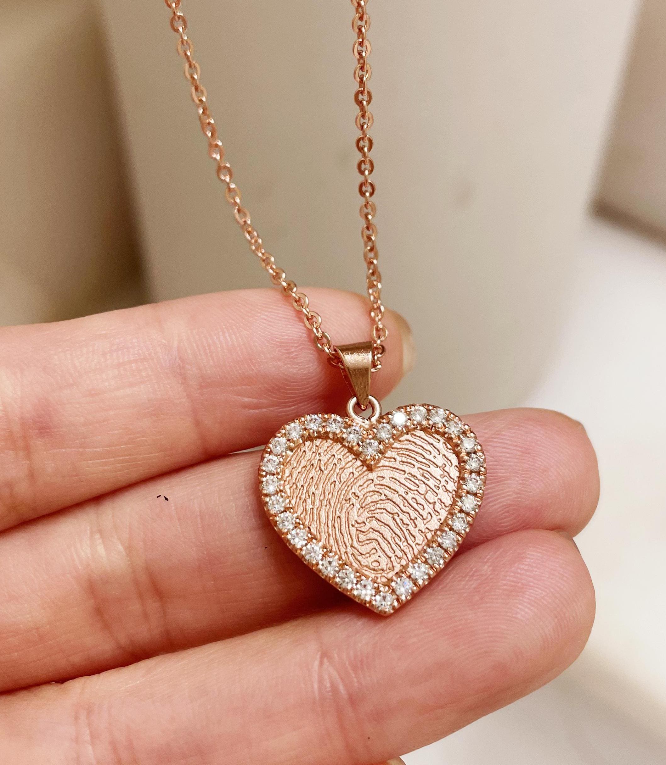 Etsy fingerprint jewelry store