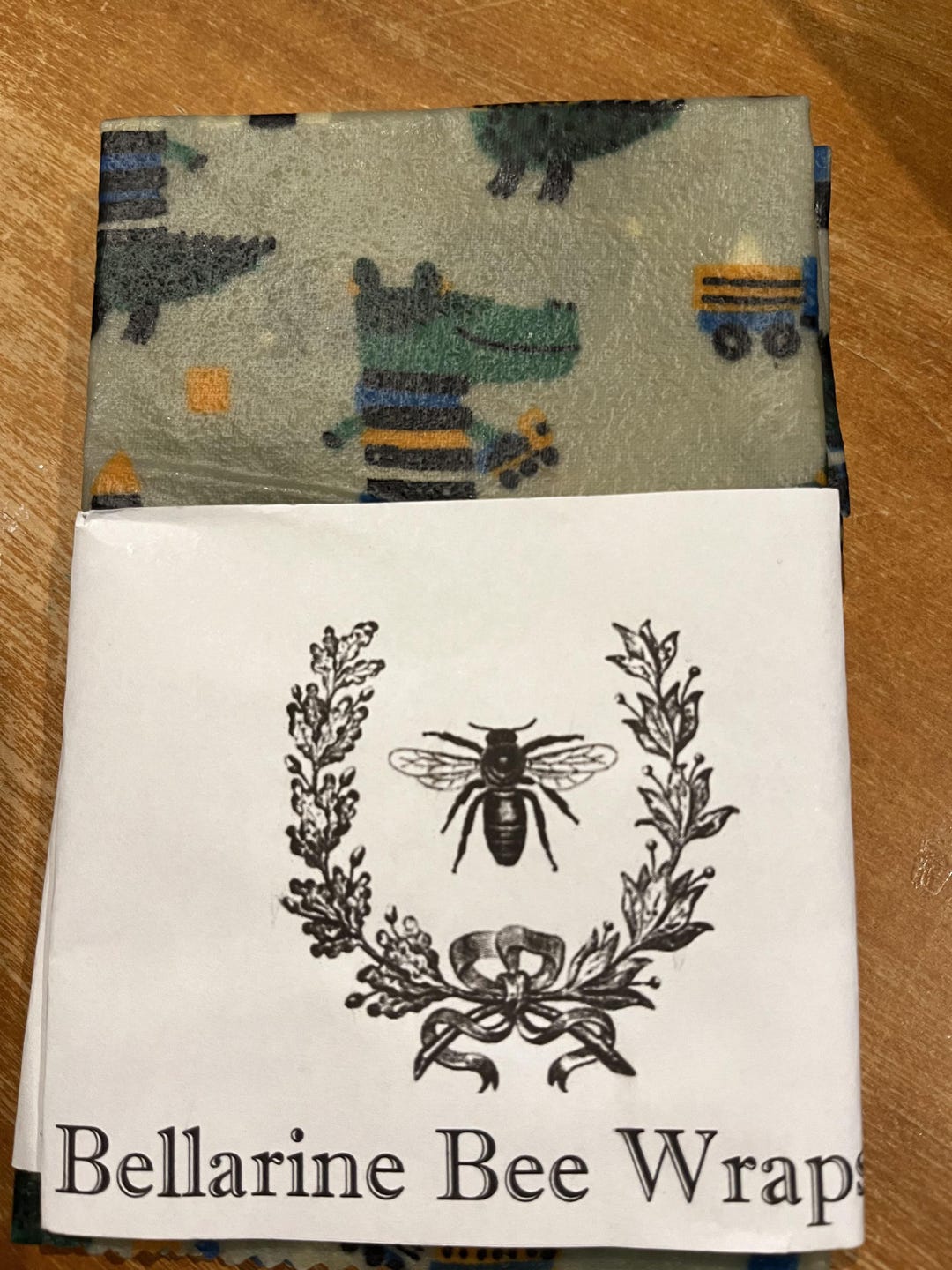 Medium Beeswax Wrap - Crocodiles - Etsy